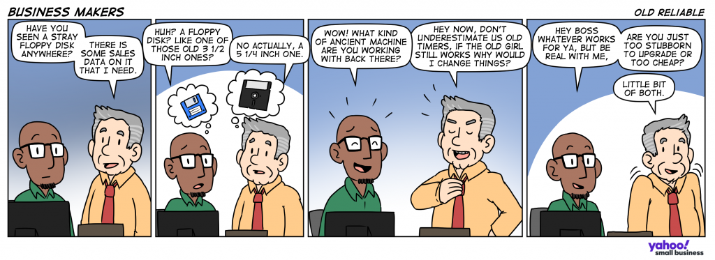 Business Makers Comic Strip - Old Reliable - Turbify Resource Center